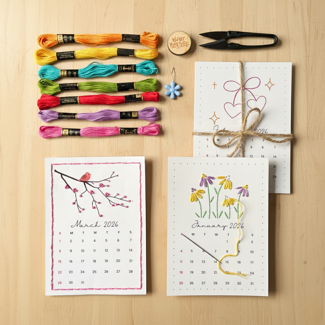 DIY 2026 Calendar Kit